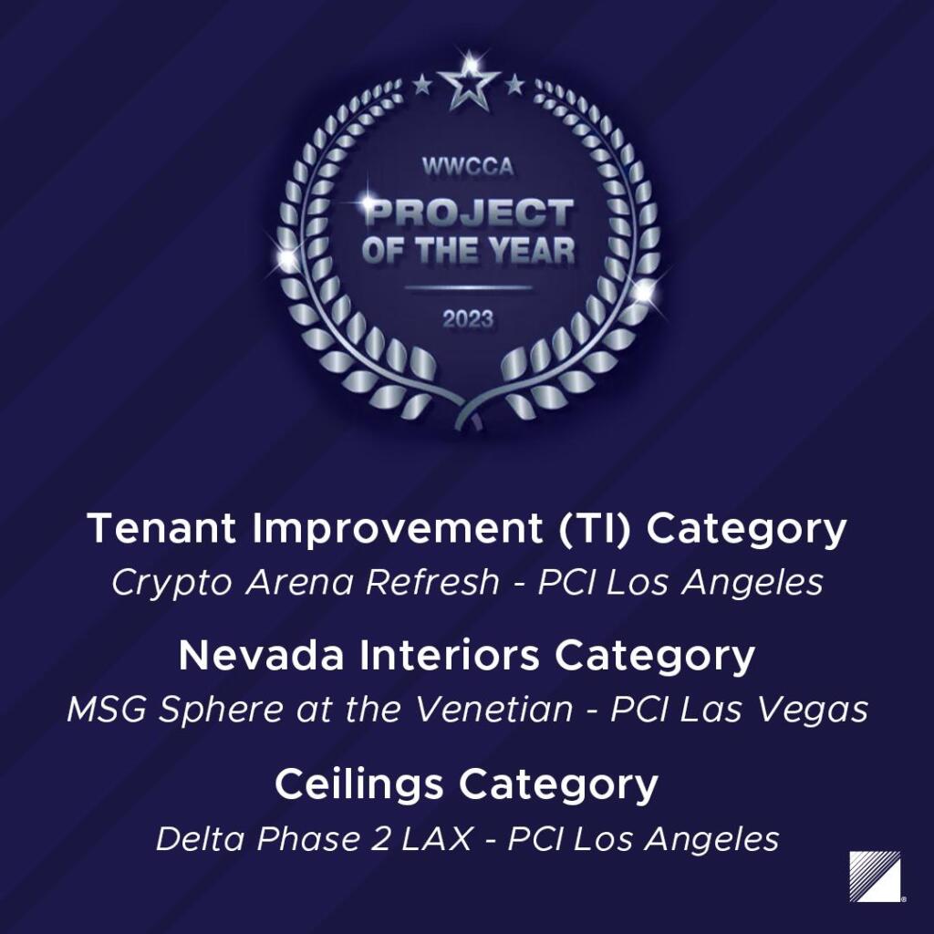 PCI Honored with WWCCA Project of the Year Awards | PCI: Performance ...